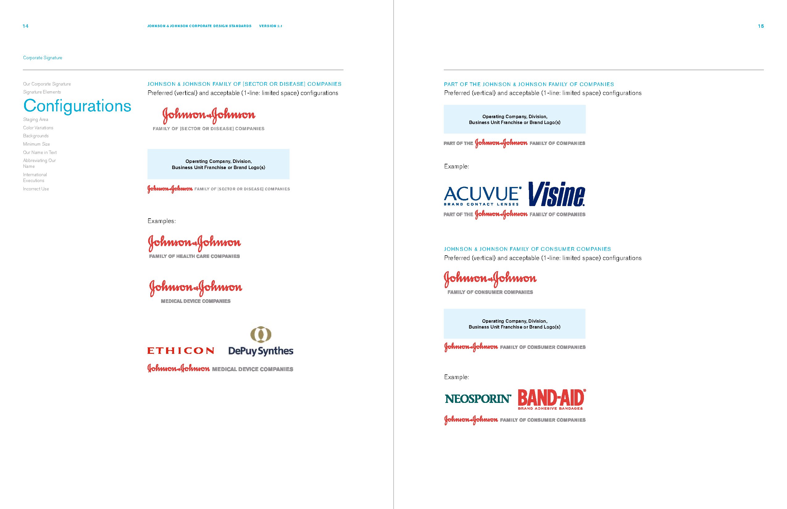 Johnsons & Johnsons Brand Book (12/47)