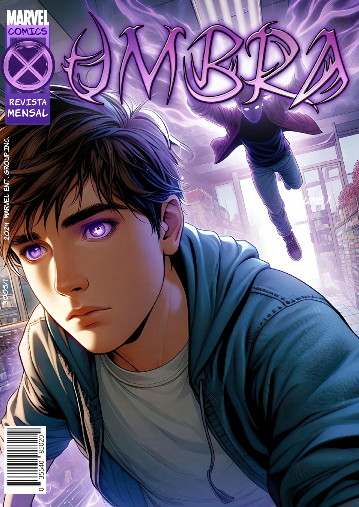 MARVEL X MEN UMBRA — EDIÇÃO 00